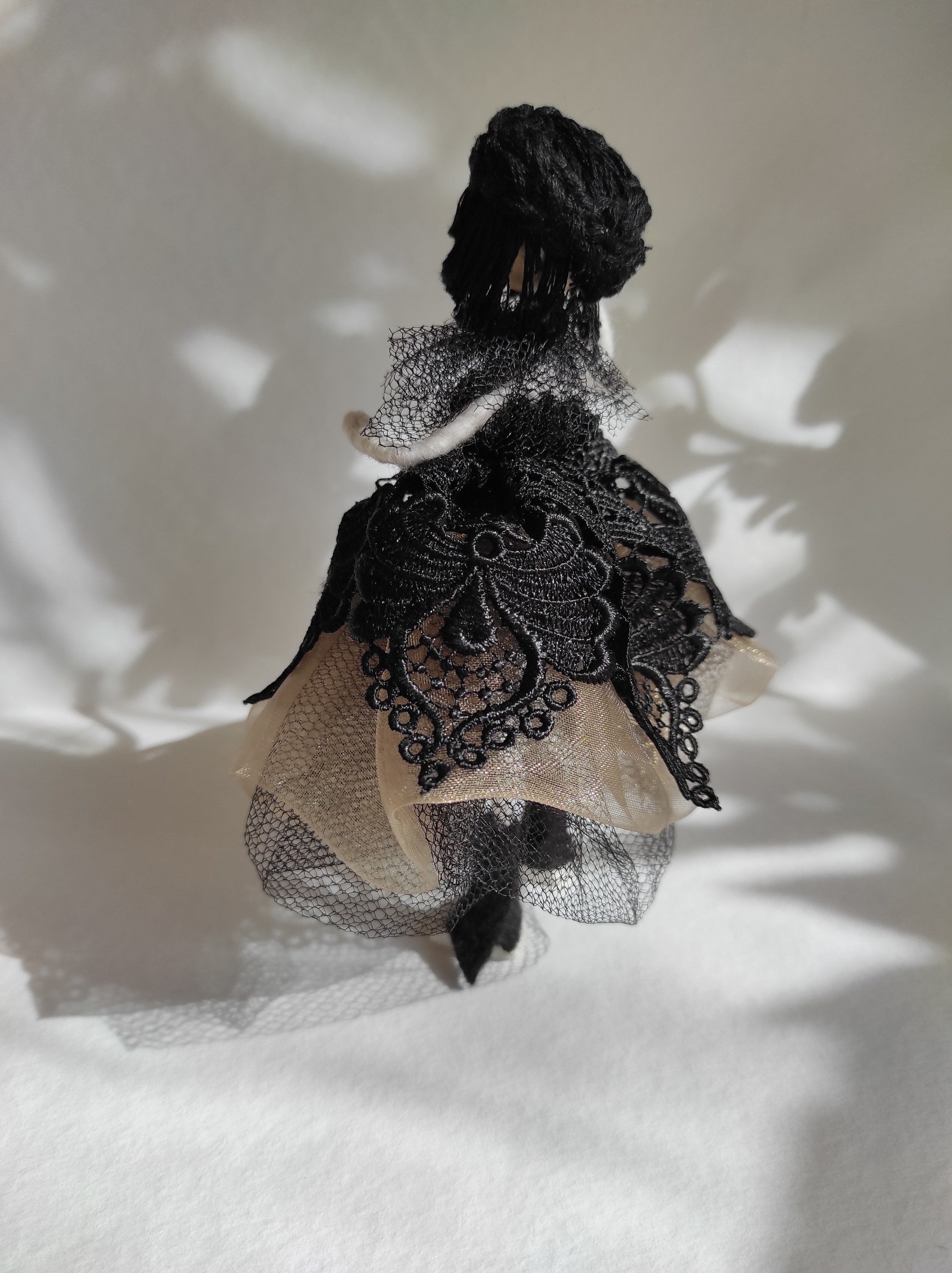 Wednesday Addams Doll Decoration wednesday Addams Doll Art Addams Doll ...