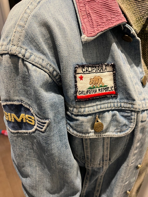 Vintage Lee denim jacket Small surf patches Rick Brew… - Gem
