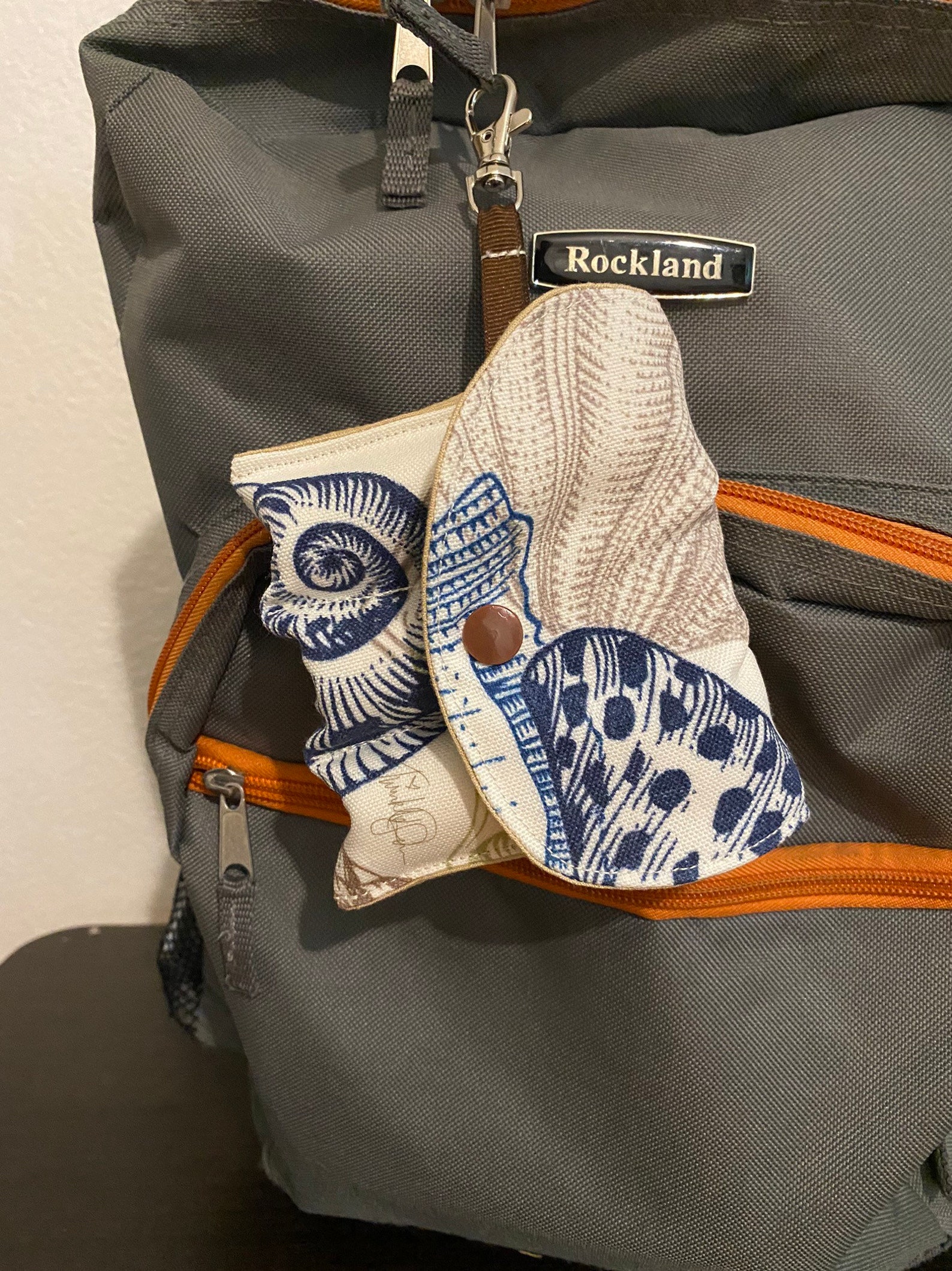 Snap Bags with Pocket Snap Bag Boys Keychain Bag Keychain | Etsy