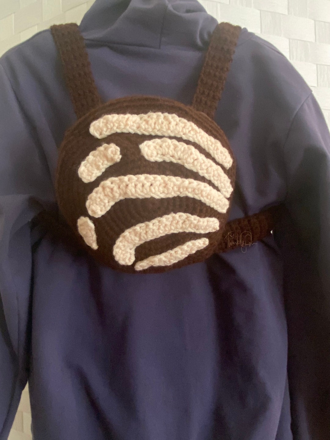 Crochet Backpack, Sweet Bread Bag, Concha Backpack, Bread Lover Gift ...