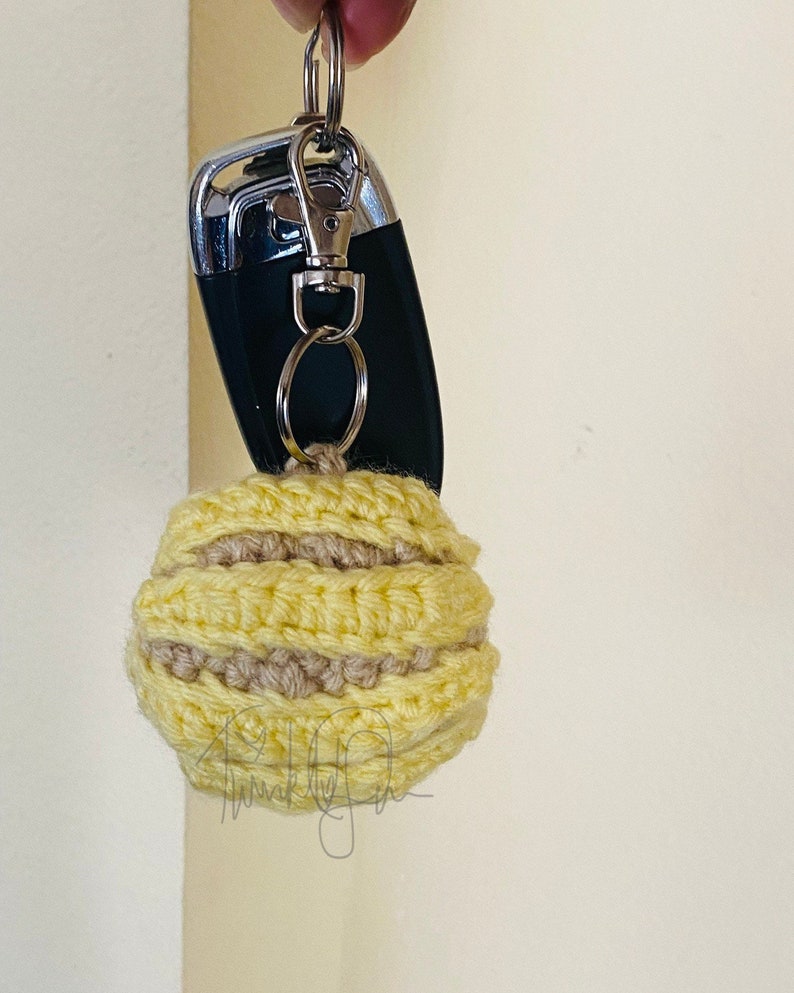 Concha Keychain Crochet Mexican Sweets Llaveros Keychain - Etsy