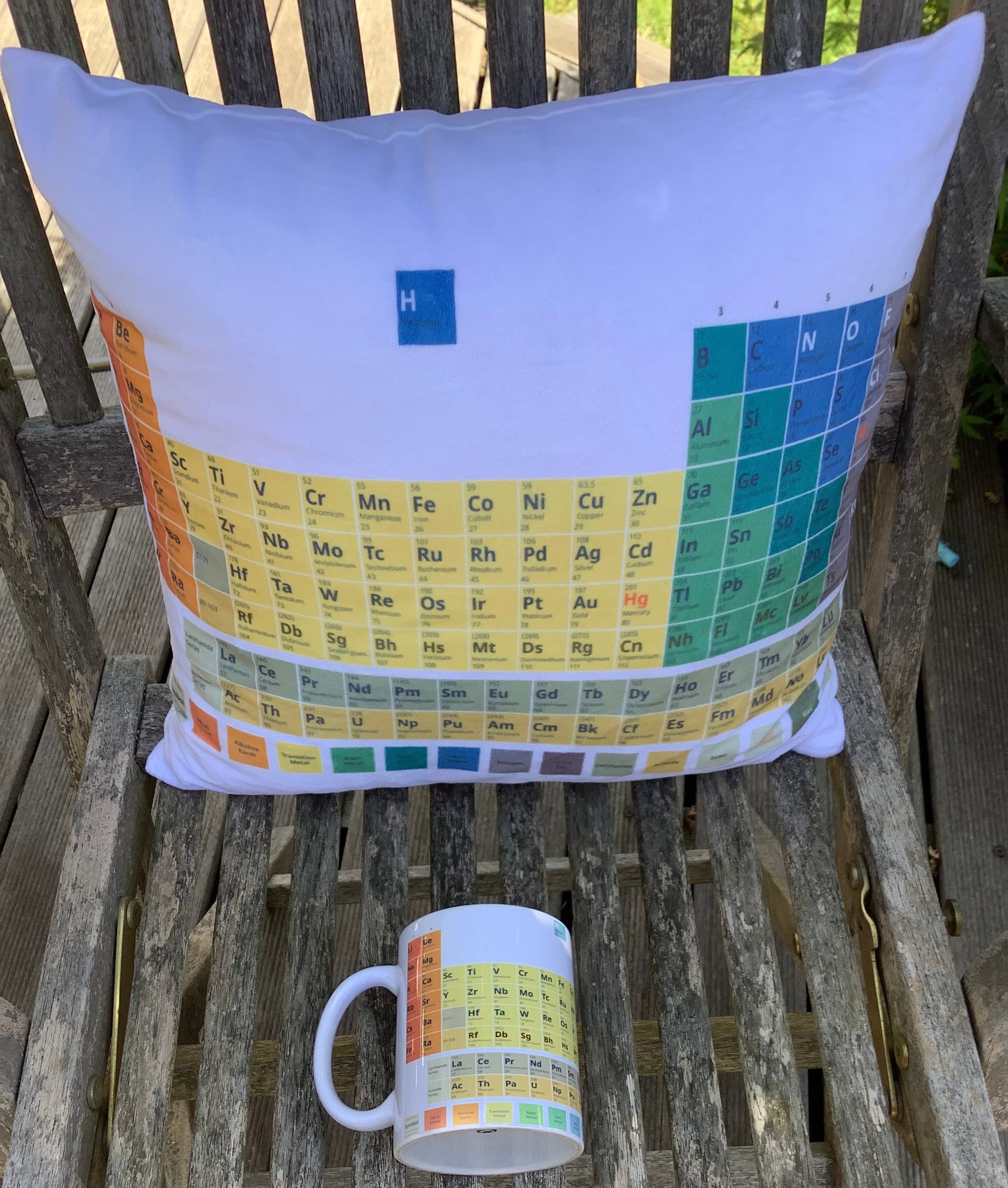 PERIODIC SCIENCE MUG, Chemistry Educational Gift, Periodic Table of ...