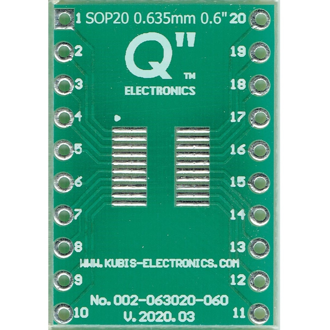 QSOP20,SSOP20 0.635mm0.025 to DIP 0.6. - Etsy