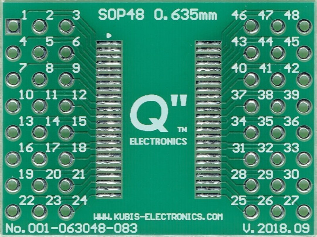 SSOP48,QSOP48 0.635mm(0.025") to 2 X Idc3x8. - Etsy UK