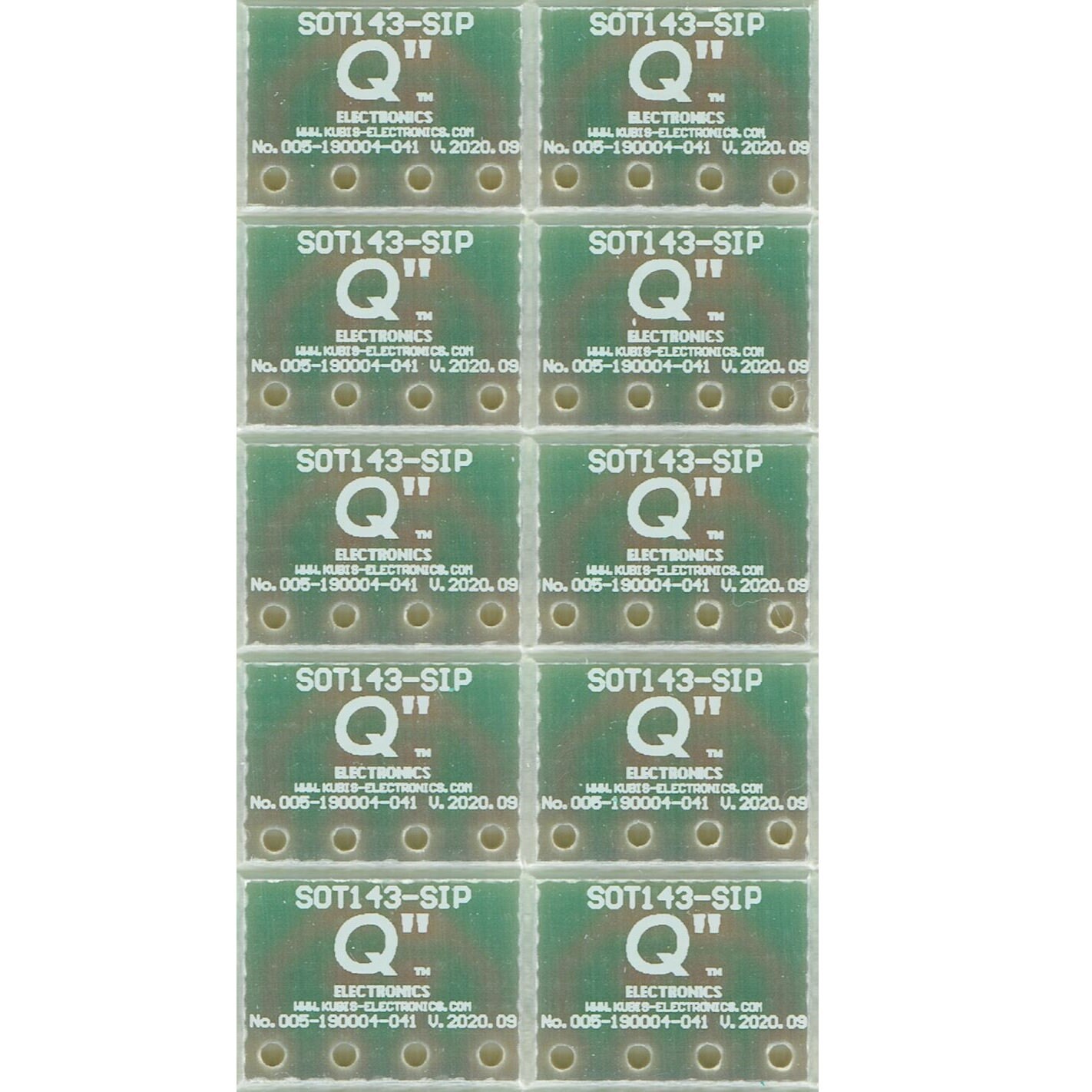 10 PC. Adaptador PCB SOT143 1.90mm a SIP4. - Etsy España