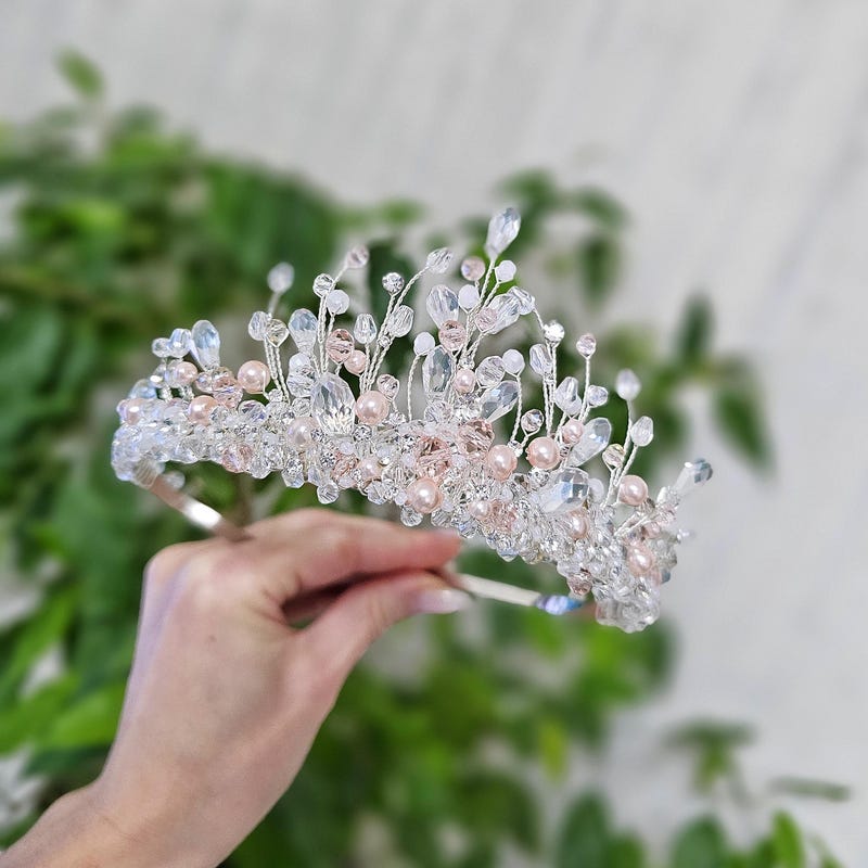 Pink Tiara - Etsy