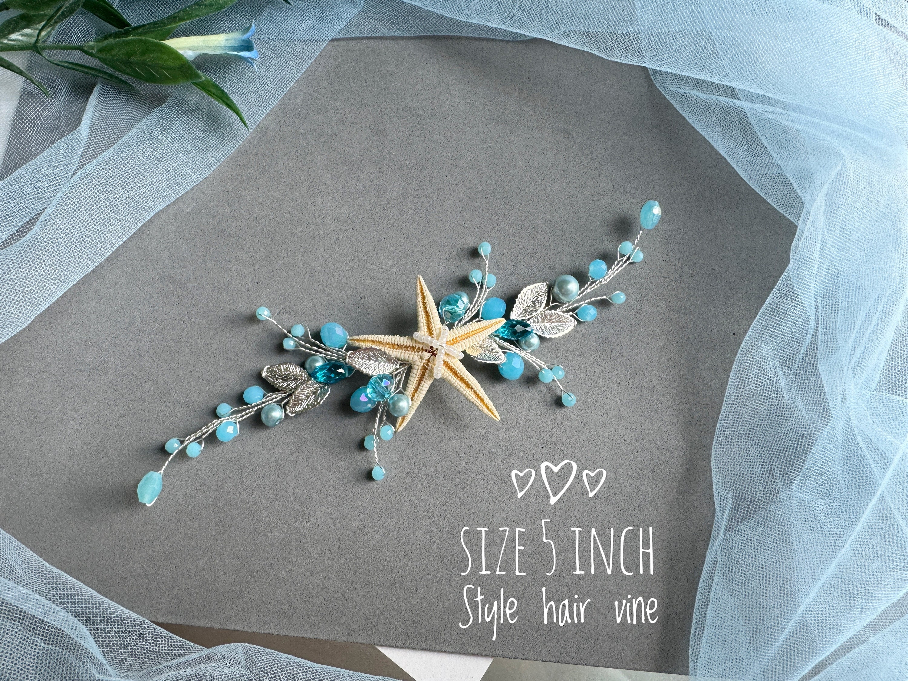 Beach Headpiece Beach Wedding Hair Accessories Seashell Crown Wedding ...