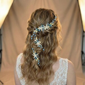 Beach Headpiece Beach Wedding Hair Accessories Seashell Crown Wedding ...