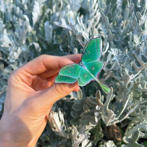 Luna Moth Ring - Handmade Statement Piece for Women | Adjustable ...
