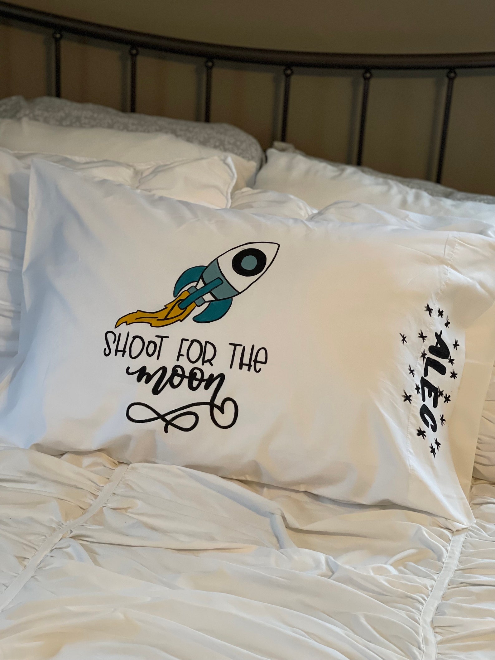 Personalized Pillow Case - Etsy