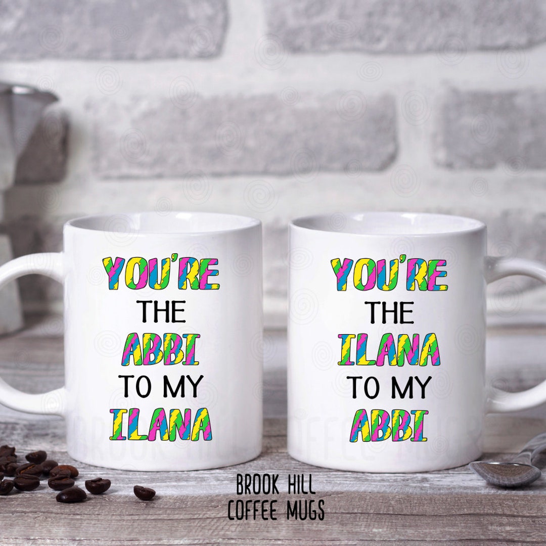 Broad City Friendship Coffee Mug: Abbi and Ilana - Etsy