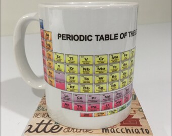 Periodic Table Mug | Etsy