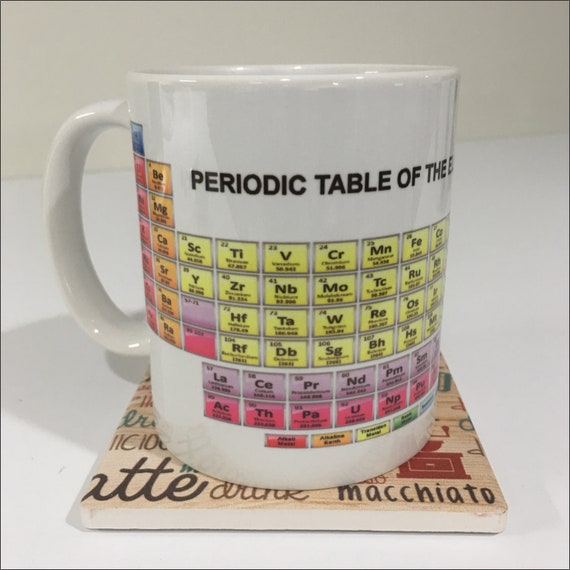 Periodic Table of the Elements Coffee Mug Science Mug - Etsy