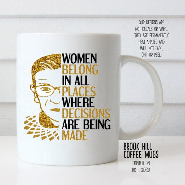 Notorious Rbg Mug - Etsy