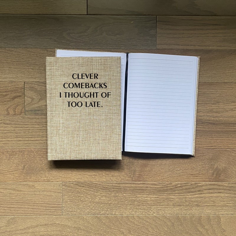 Thoughts Notebook - Etsy