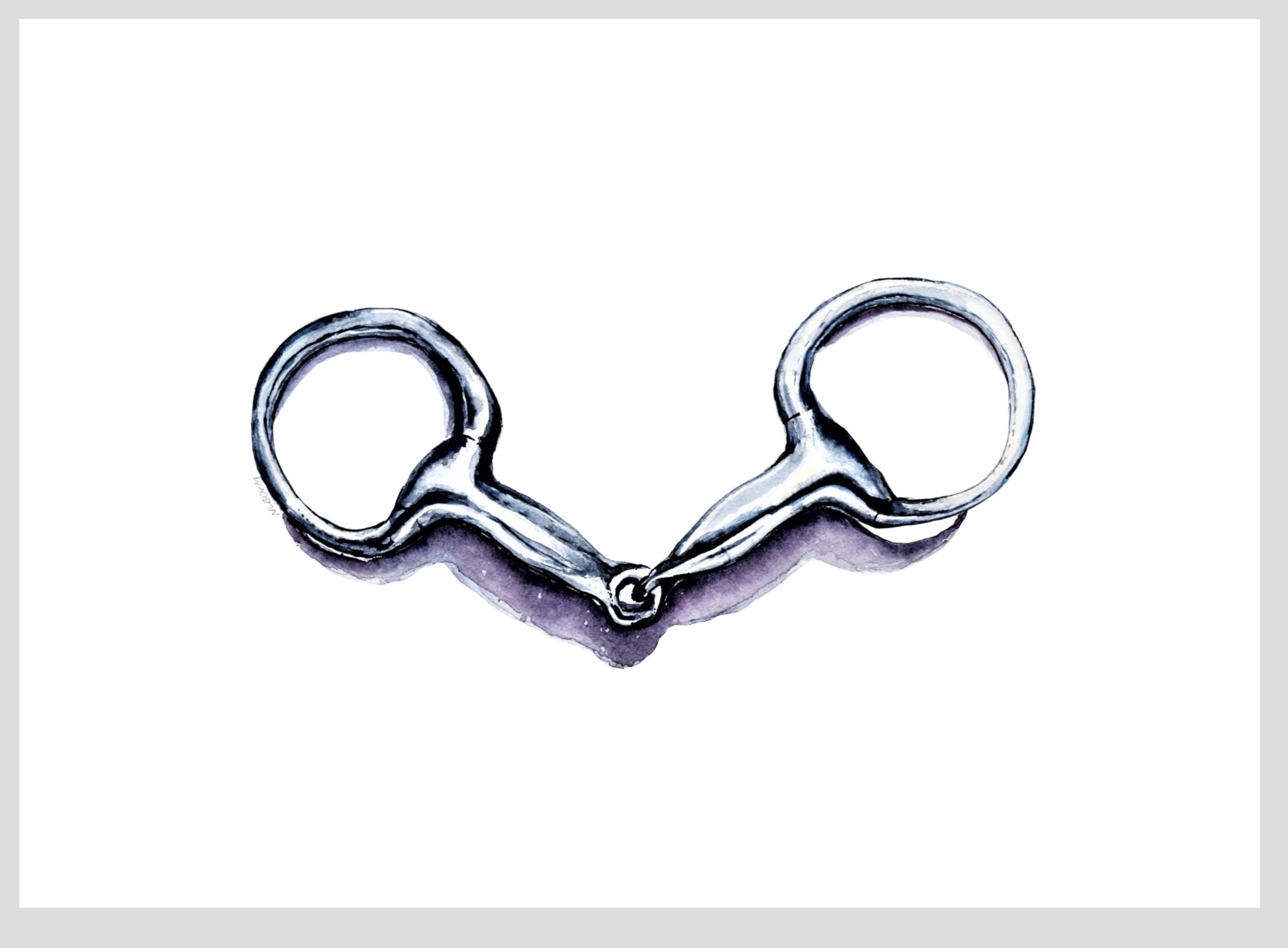 Snaffle Bit Drawing