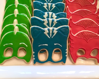 Pj Mask Cookies | Etsy