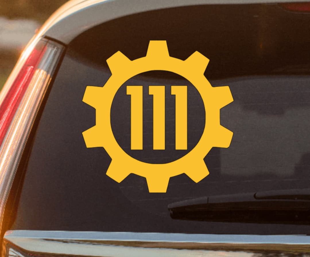 Custom Vault Tec Inspired Fallout Decal - Etsy