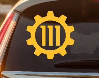 Vault Tec Logo Inspired Fallout 4 Decal - Etsy