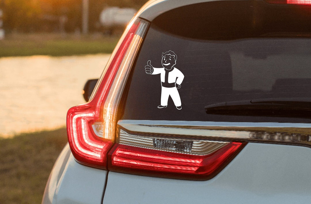 Vault Boy Decal - Etsy