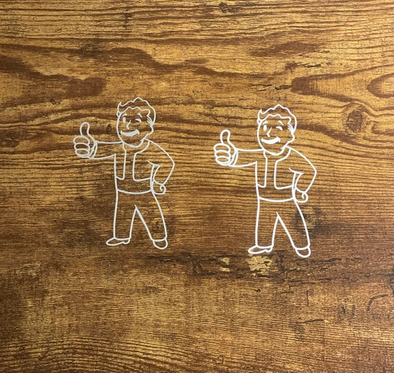 Vault Boy Decal - Etsy