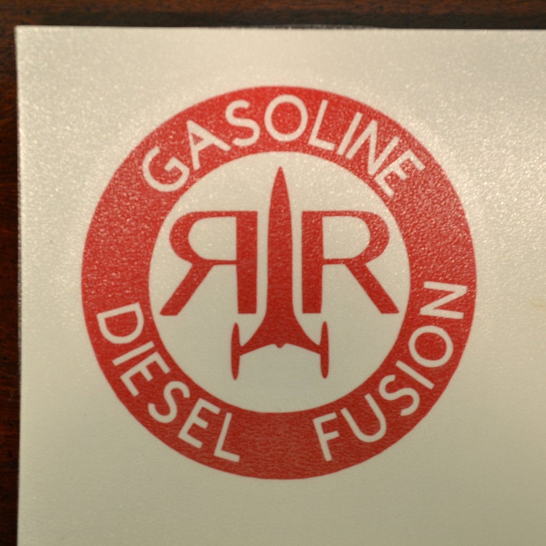 Red Rocket Geïnspireerd Fallout Logo - Etsy Nederland