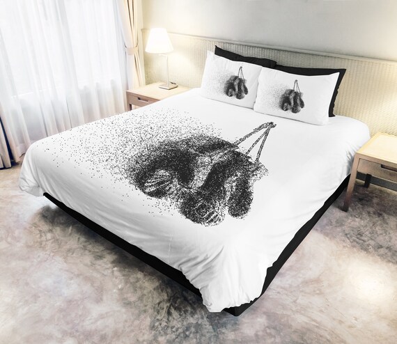 Boxing Duvet Boxing Duvet MMA Boxing Gloves Kids Bedding | Etsy UK