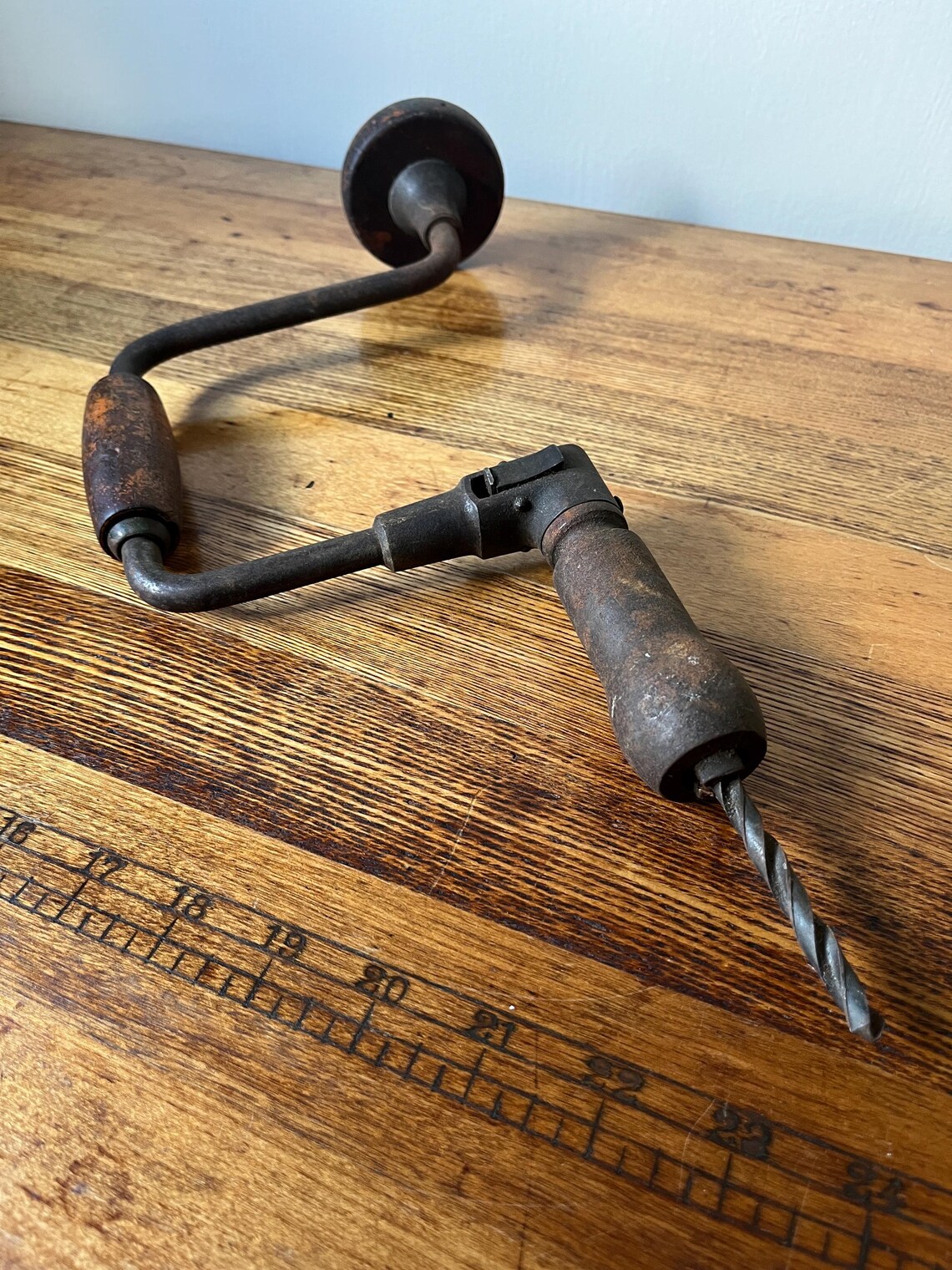 Vintage Manual Hand Drill Antique Tool Home Decor / Collectible - Etsy