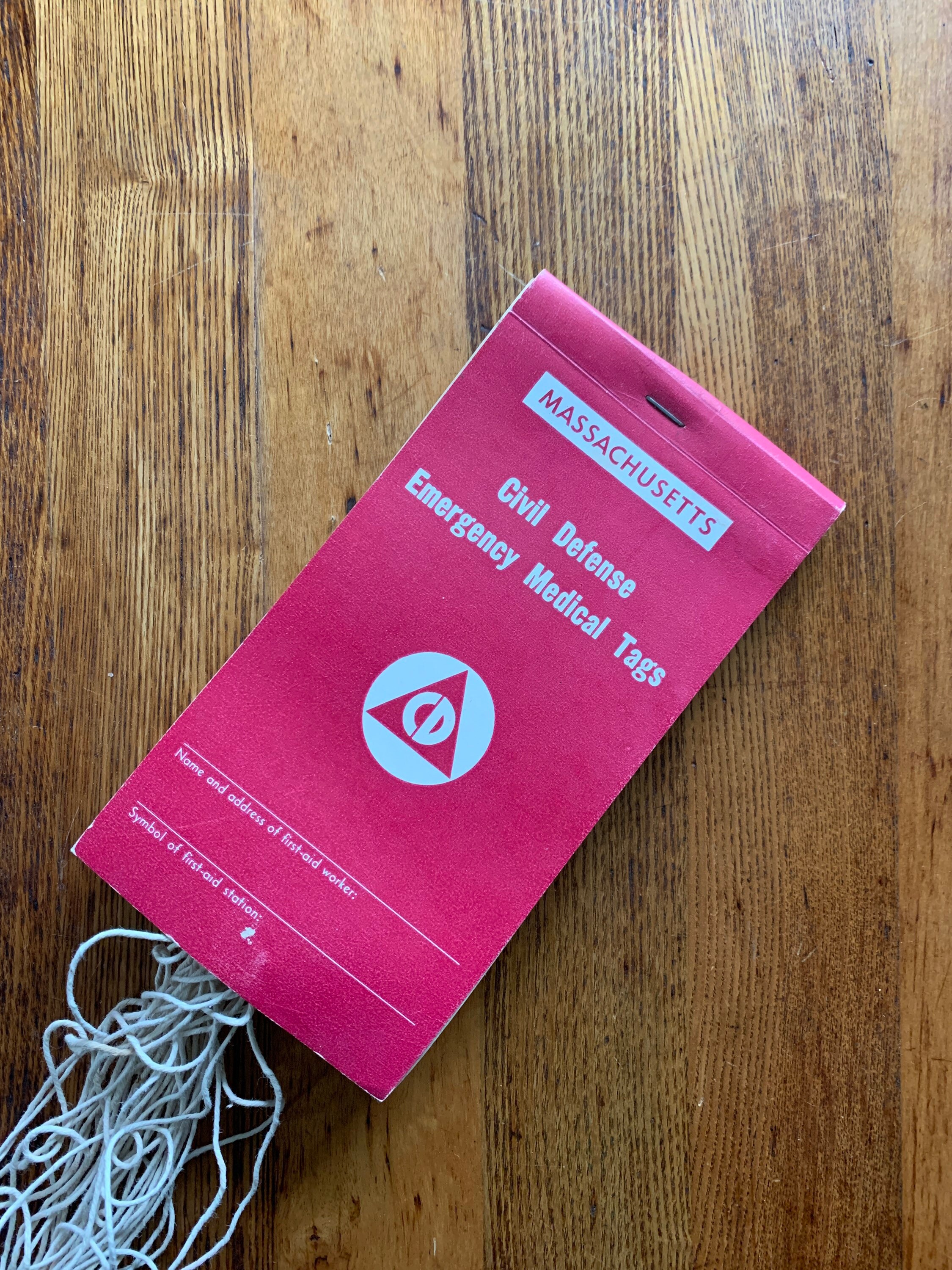 Memorabilia Militaria Massachusetts Civil Defense Emergency Medical ...