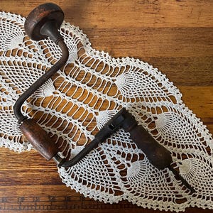 Vintage Manual Hand Drill Antique Tool Home Decor / Collectible - Etsy