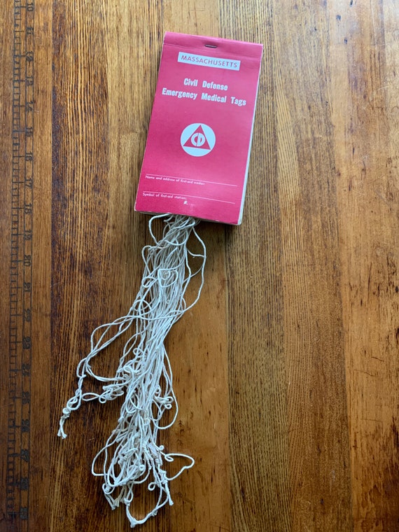 Memorabilia Militaria Massachusetts Civil Defense Emergency Medical ...