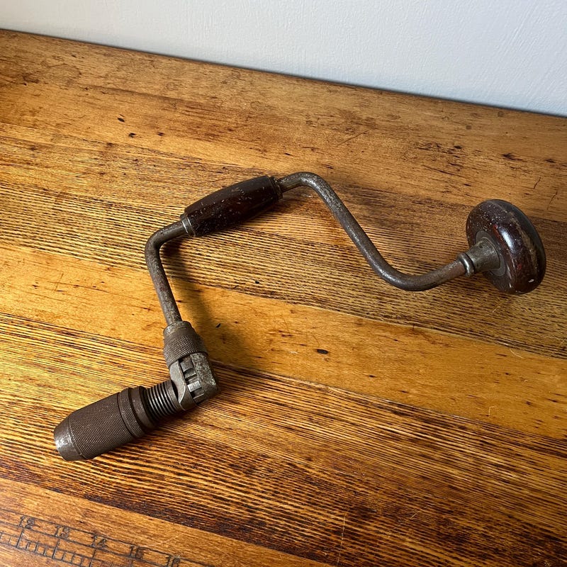 Vintage Hand Drill - Etsy