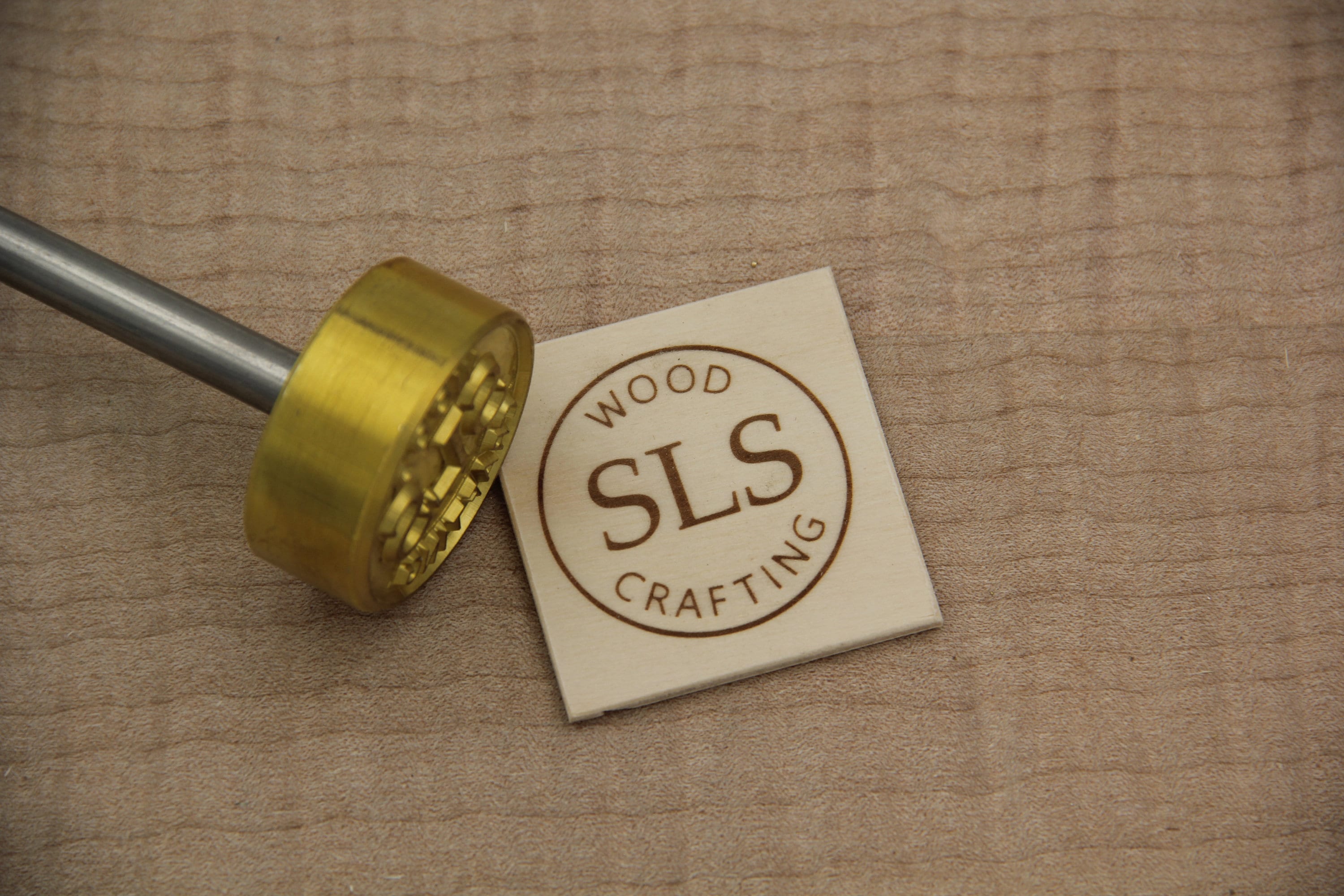 Branding Iron 1.5in Round Custom Text W/initials & Outline - Etsy