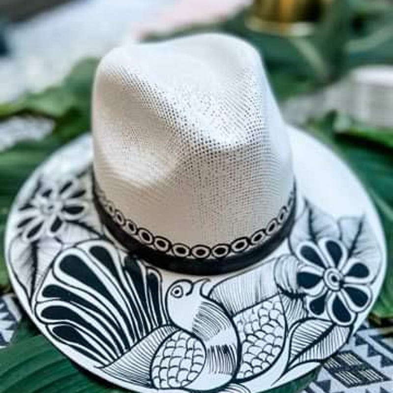 Hand Painted Hats - Etsy