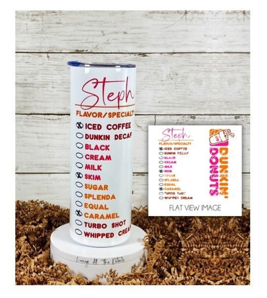 Dunkin Donuts Donuts With Names