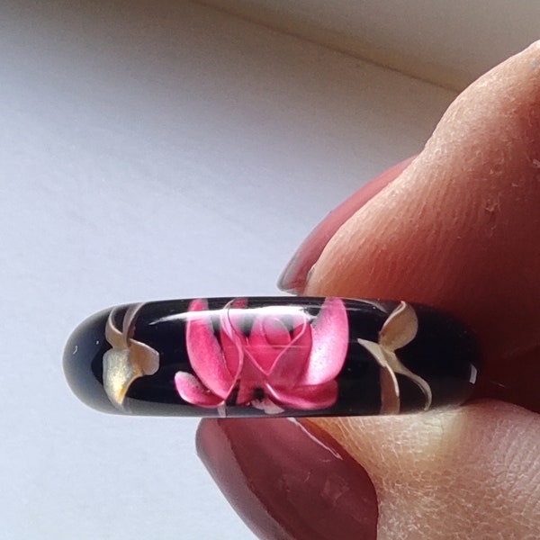 Lucite Ring - Etsy UK