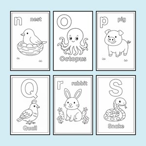 ABC Coloring Book for Toddlers: Fun A-Z Learning (digital Download) - Etsy