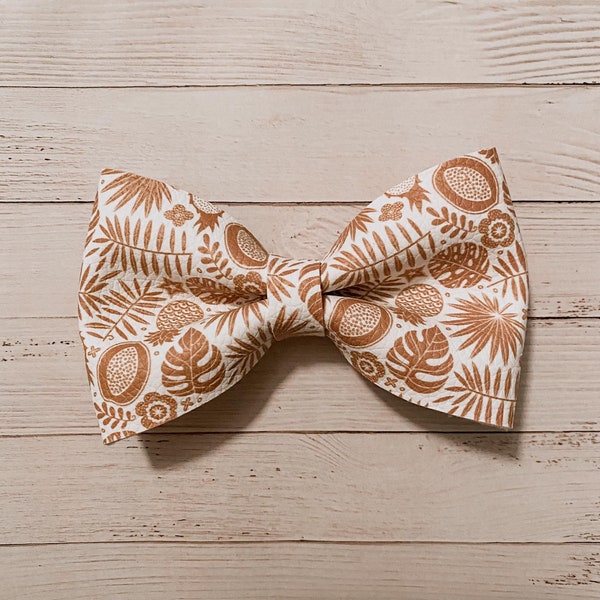 Palm Tree Bow Tie - Etsy