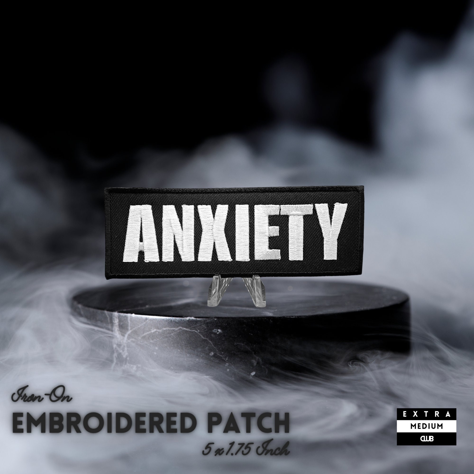 ANGST Aufnäher Patch emo Stimmungsgefühle traurig Punk - Etsy.de