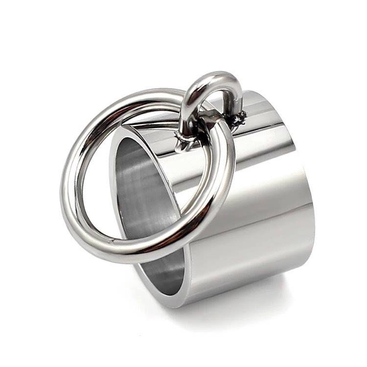 BDSM Ring Fetish Ring O Ring Jewelry Stainless Steel Ring - Etsy UK