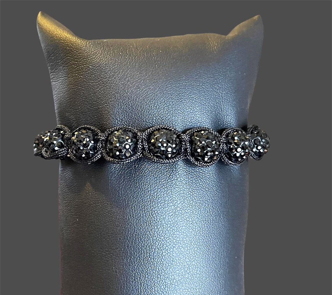 High Quality Micro Pave Beaded Bracelets Rhinestone Pave - Etsy