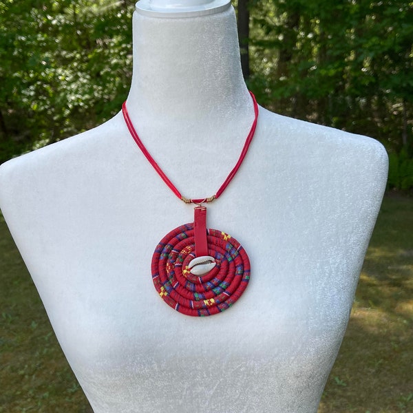 Fabric Necklace - Etsy