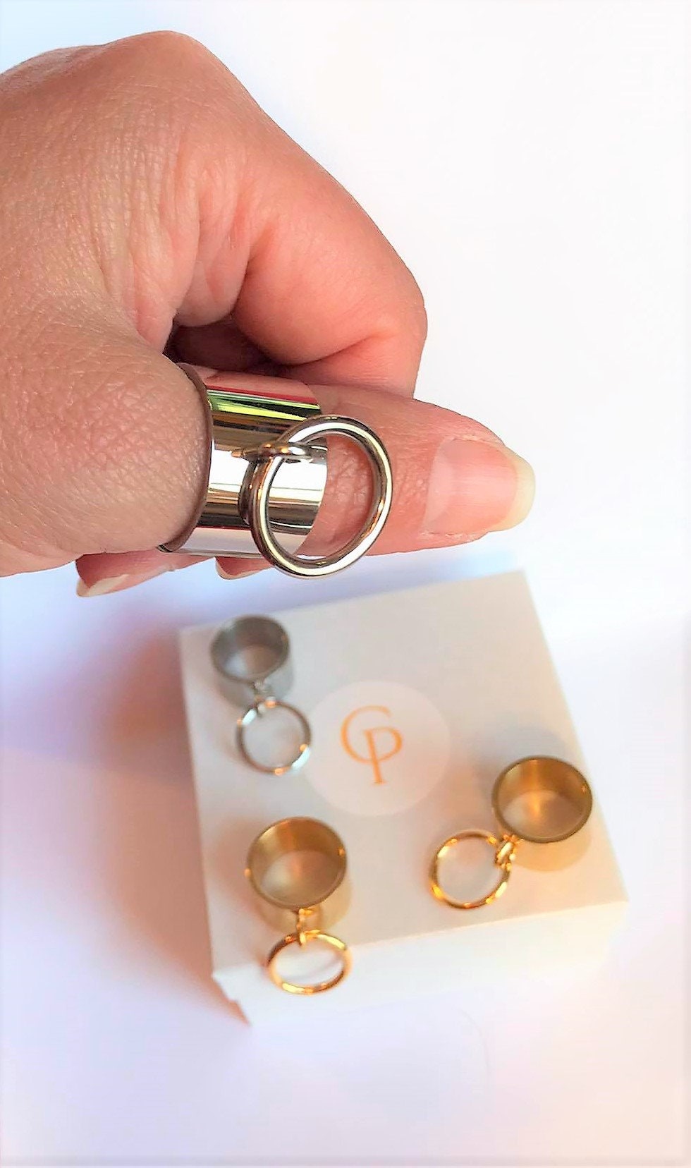 BDSM Ring Fetish Ring O Ring Jewelry Stainless Steel Ring - Etsy UK