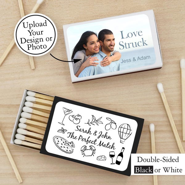 Custom Matchbooks - Etsy