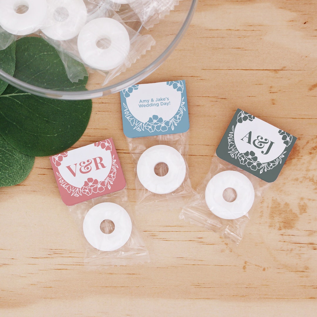 Bulk Wedding Favors, Bridal Shower Favors, Wedding Favor Mints, Favors ...