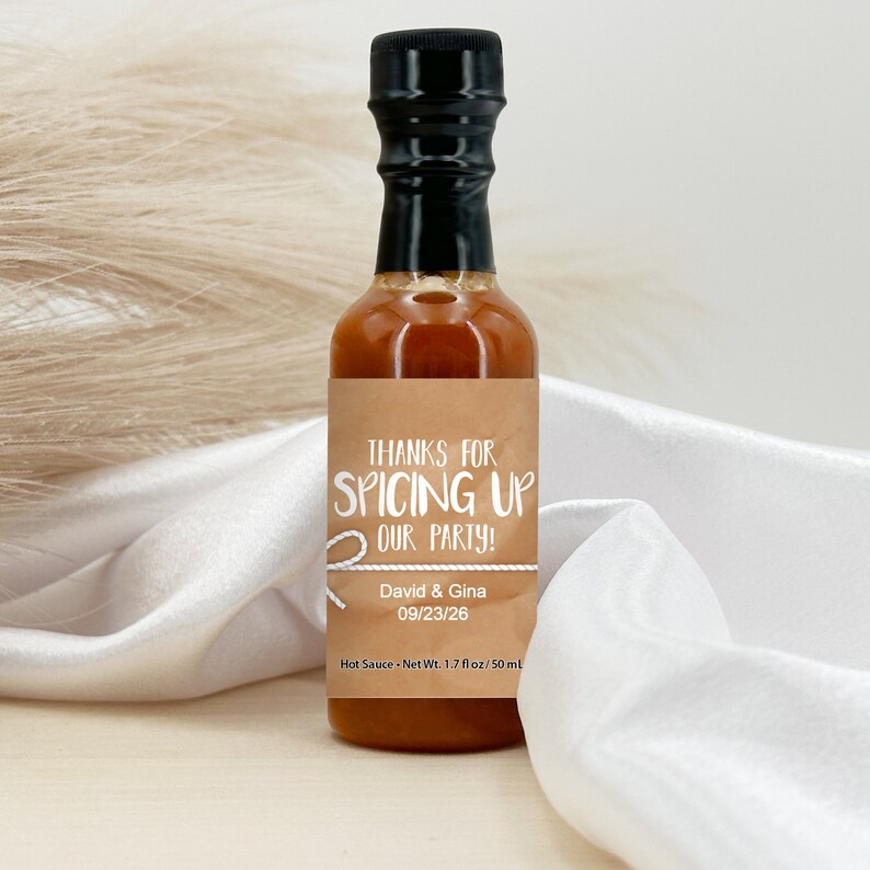 Hot Sauce Party Favors Hot Sauce Gift Party Favors Mini Hot - Etsy