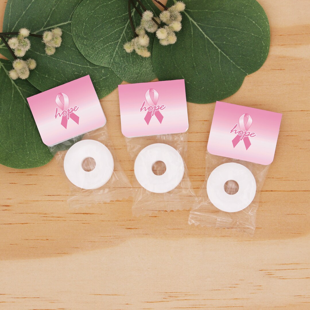 Breast Cancer Awareness Mints, Pink Ribbon Awareness Items, Charity ...