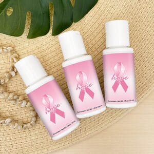 Breast Cancer Awareness Favors, Charity Sunscreen Favors, Pink Ribbon ...