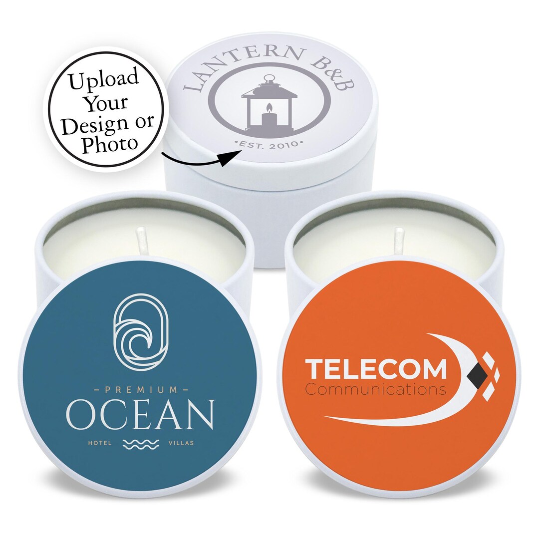 Personalized Candles, Bulk Party Favors, Custom Corporate Candles Gifts ...