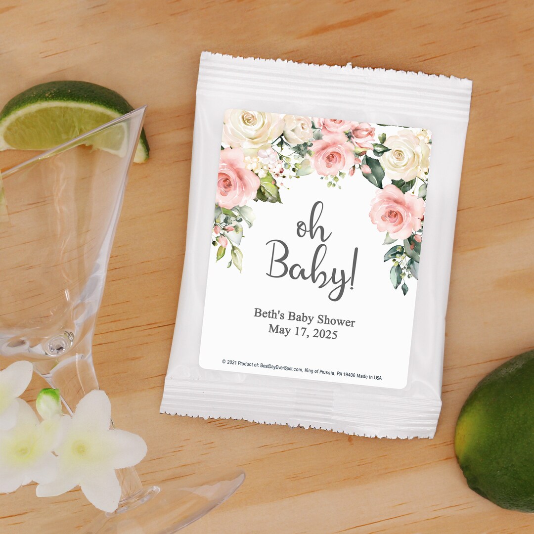 Margarita Baby Shower Favors, Personalized Shower Margaritas, Baby ...